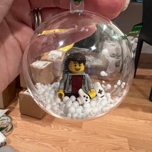 Personalised Mini Me Minifigure Xmas Baubles. Final Xmas Order : 18 ...