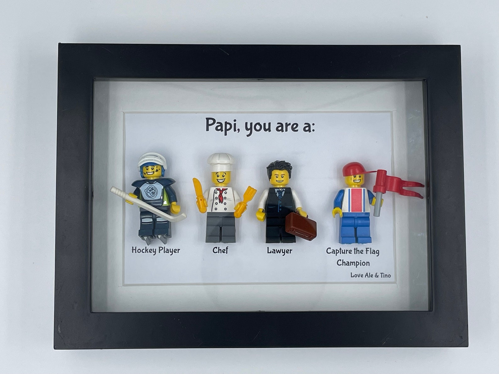 Personalized Mini Me Minifigure Frame - Etsy