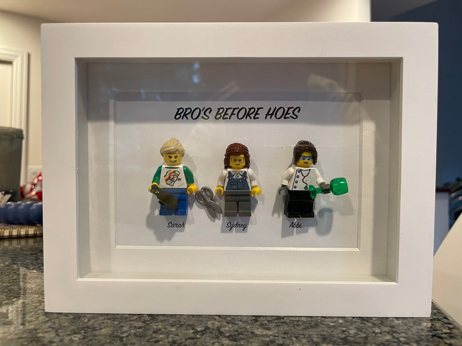 Personalized Mini Me Minifigure Frame - Etsy