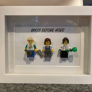 Personalized Mini Me Minifigure Frame - Etsy