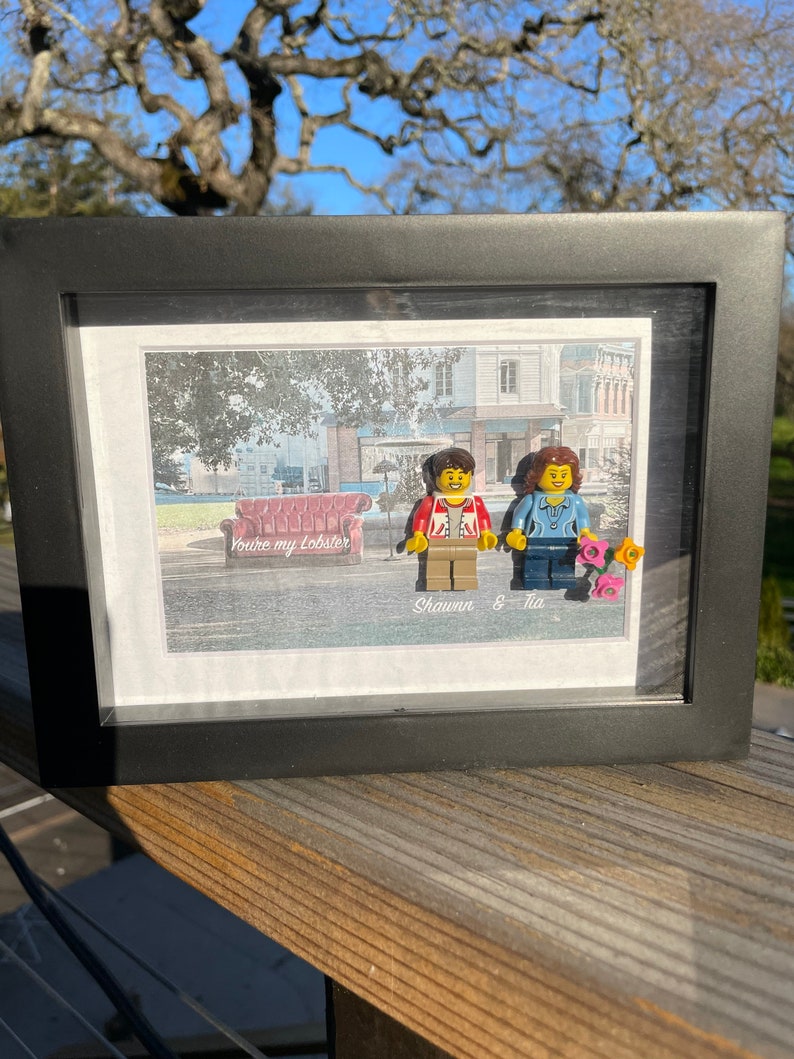 Personalized Mini Me Minifigure Frame - Etsy