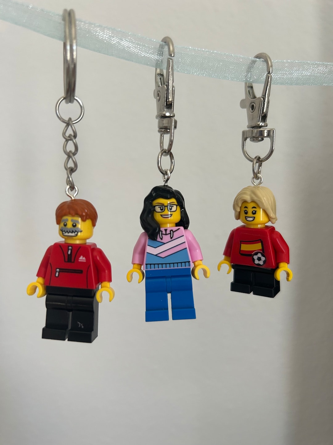 Personalised Mini Me Minifigure Key Ring. Last Day for Valentines ...
