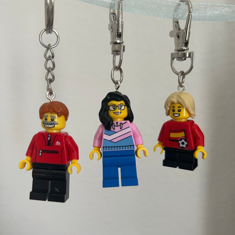 Couple Legos Keychain - Etsy