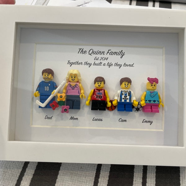 Personalized Legos Figures - Etsy