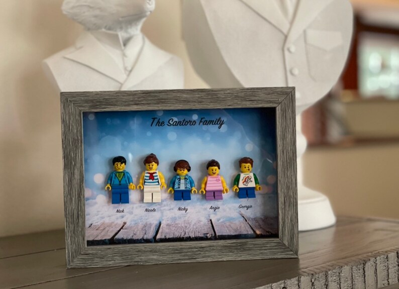 Personalized Mini Me Minifigure Frame - Etsy