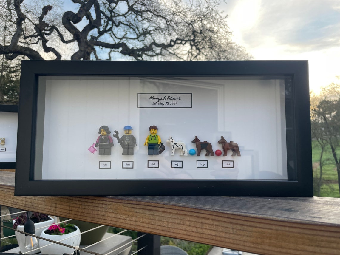 Personalized Mini Me Minifigure Rectangular Large Frame. - Etsy