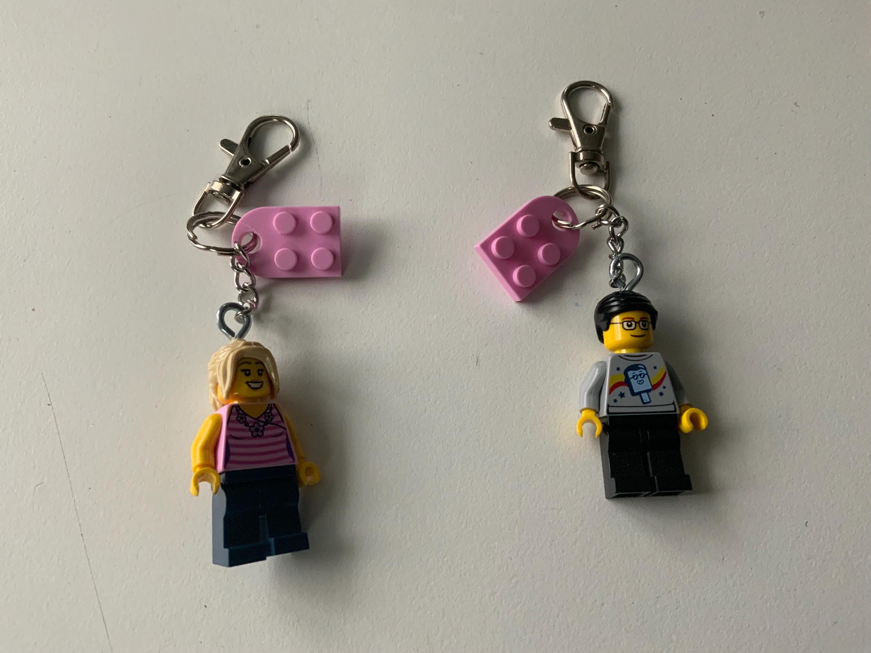 Personalized Mini Me Couple Key Chains - Etsy