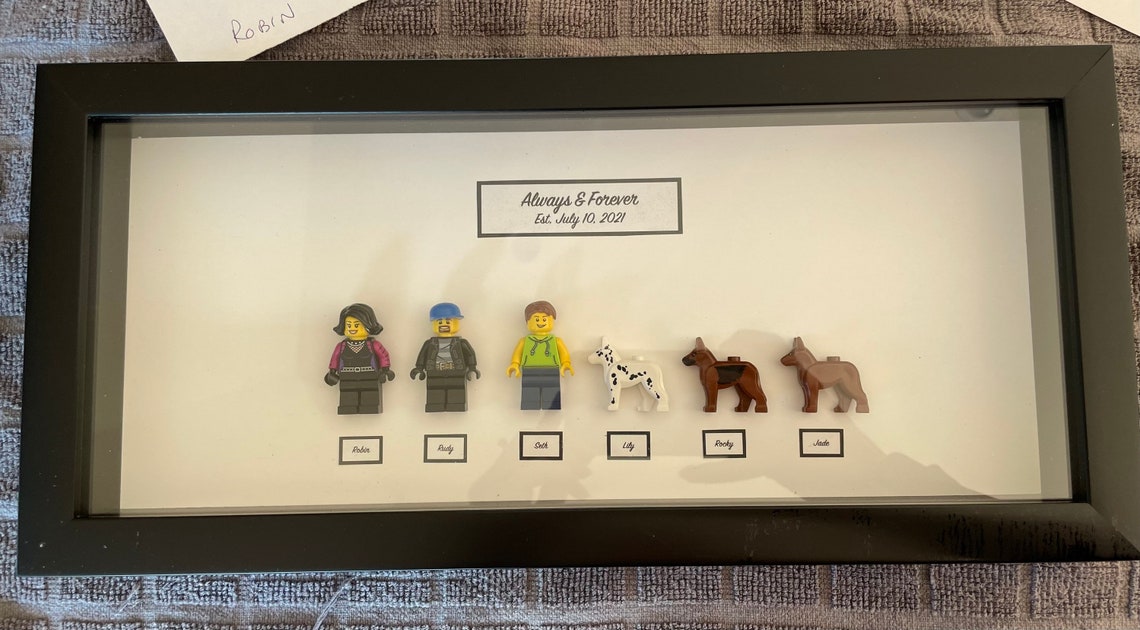 Personalized Mini Me Minifigure Rectangular Large Frame. - Etsy
