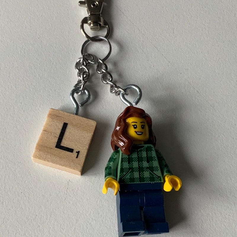 Custom Legos Minifigure Keychain - Etsy
