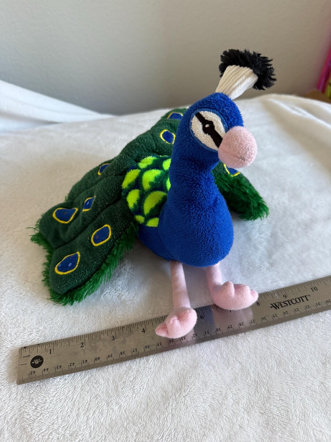 Adopt Pricilla the Peacock Plush - Etsy