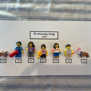 Personalized Mini Me Minifigure Rectangular Large Frame - Etsy