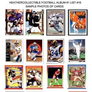 Vintage Football Cards, Football Fan's,sports Collectibles,lot of 747 ...