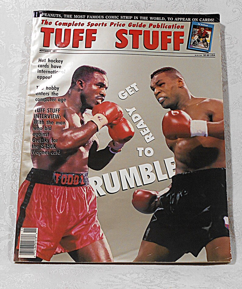Vintage Tuff Stuff Sport Magazines, Rare Special Sport Cards, Madonna ...