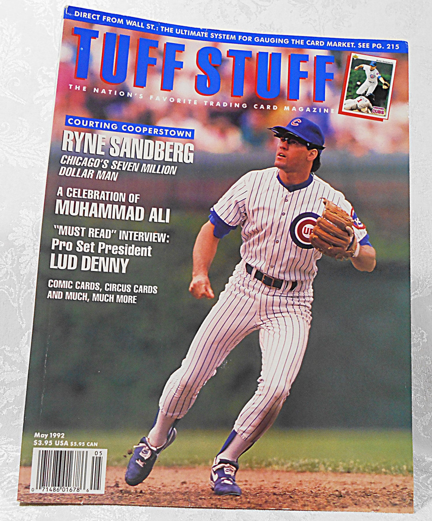 Vintage Tuff Stuff Sport Magazines, Rare Special Sport Cards, Madonna ...