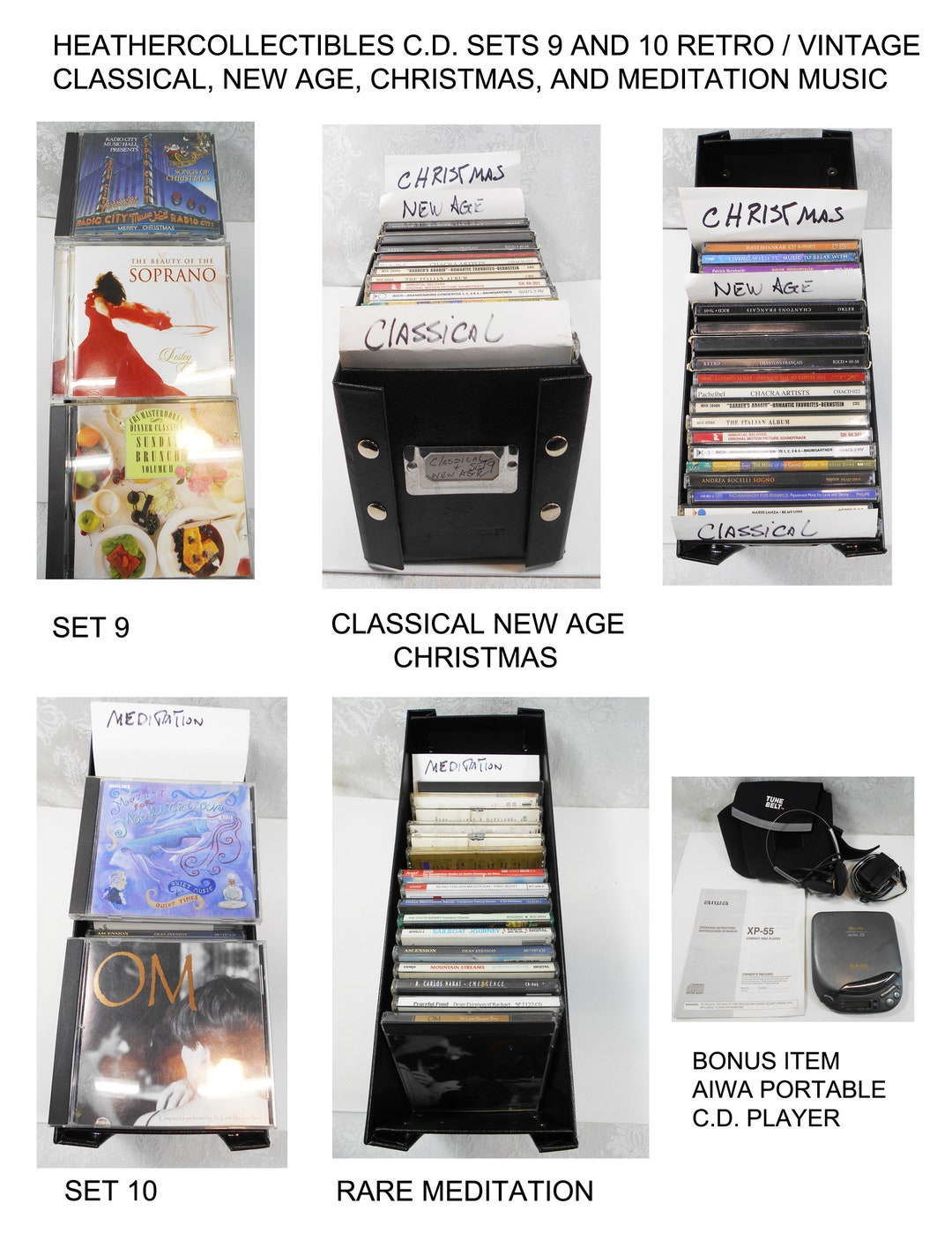 Classical Music Cds, Christmas Cds.new Age Cds, Rare Meditation Cds ...