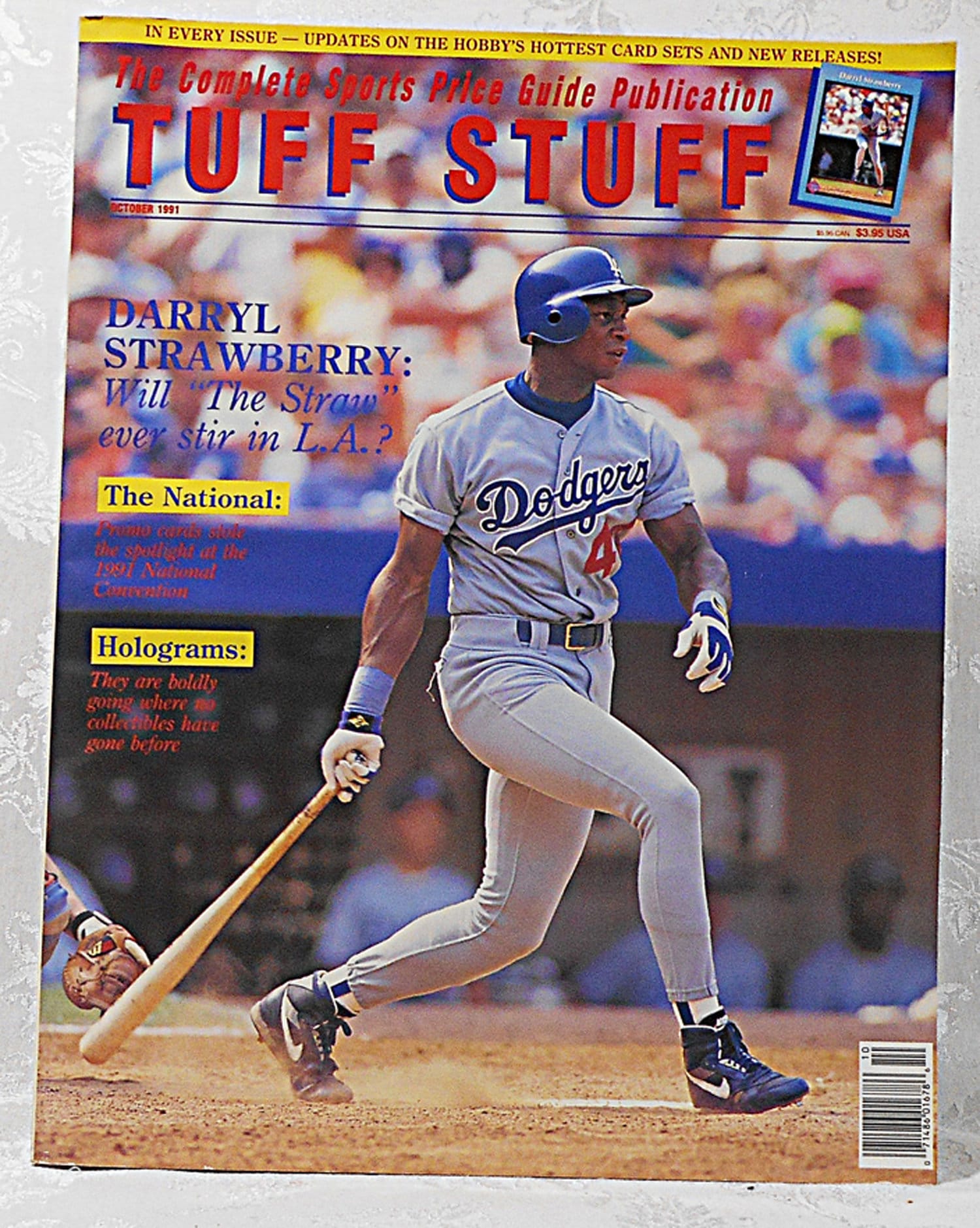 Vintage Tuff Stuff Sport Magazines, Rare Special Sport Cards, Madonna ...