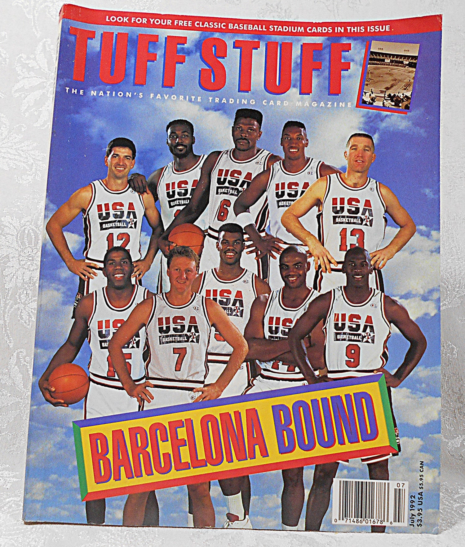 Vintage Tuff Stuff Sport Magazines, Rare Special Sport Cards, Madonna 
