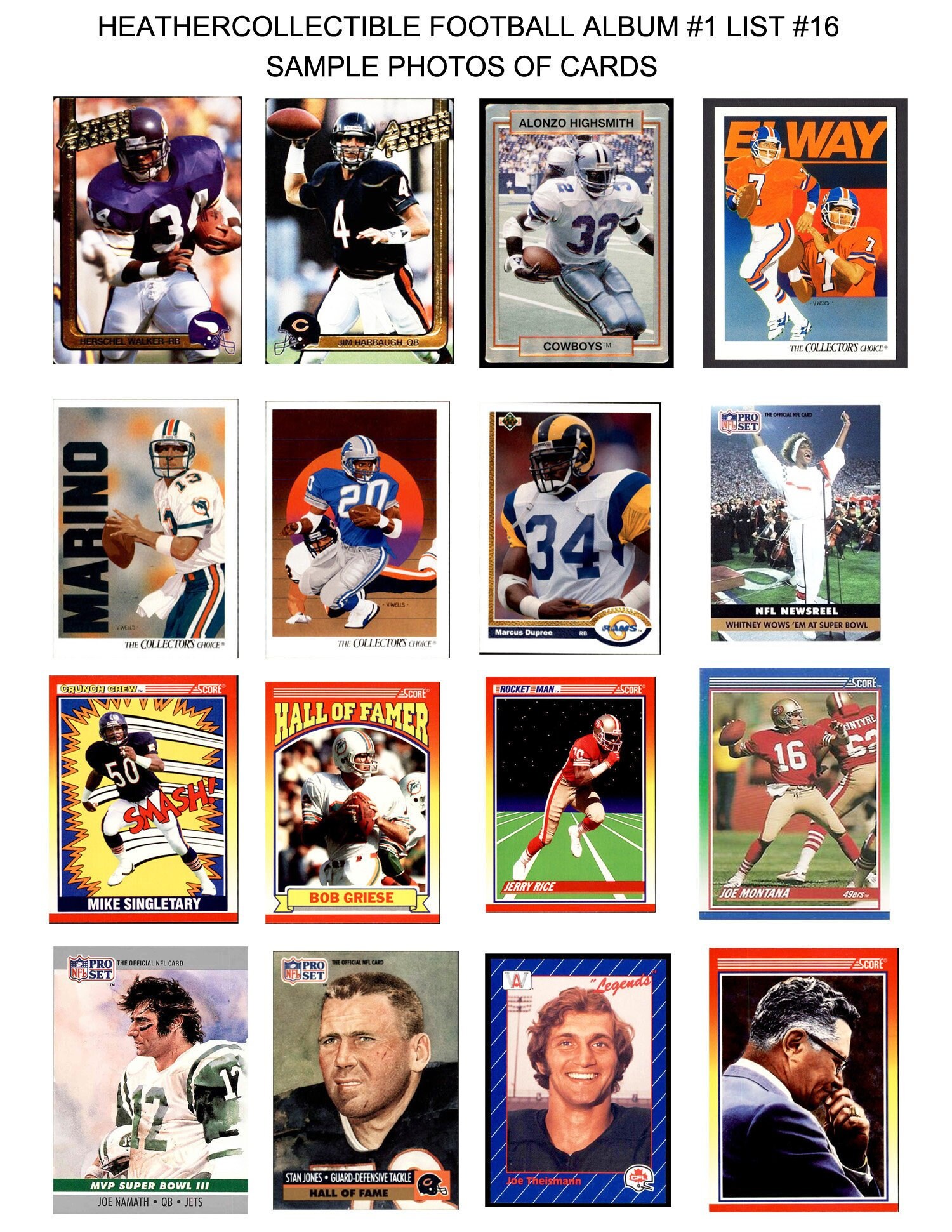 Vintage Football Cards, Football Fan's,sports Collectibles,lot of 747 ...