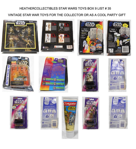 Star Wars Toys vintage and Rare Star Wars Memorabilia May the Force Be With You Star Wars Fans Star Wars R2 D2 Party Gifts collector Etsy
