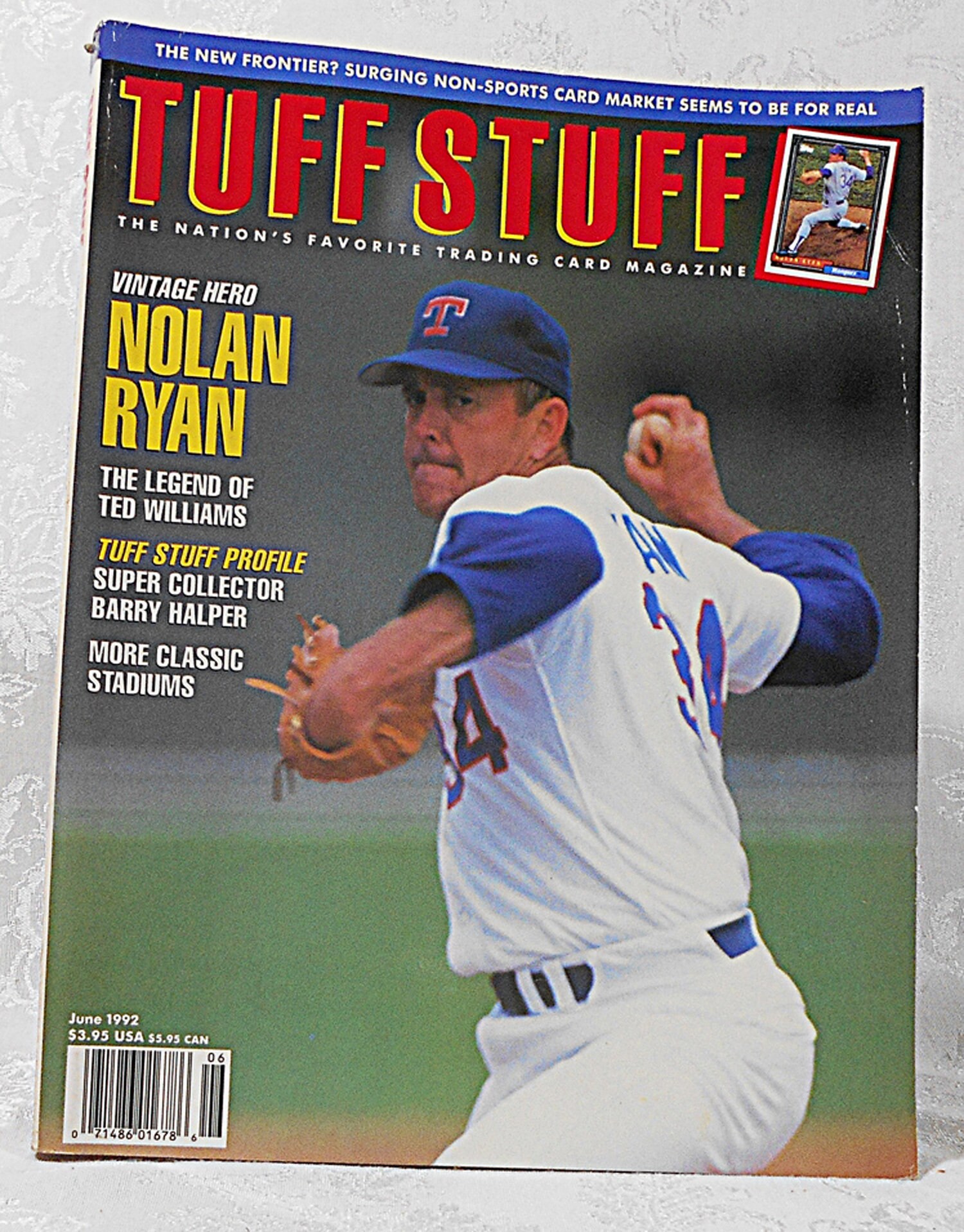 Vintage Tuff Stuff Sport Magazines, Rare Special Sport Cards, Madonna ...