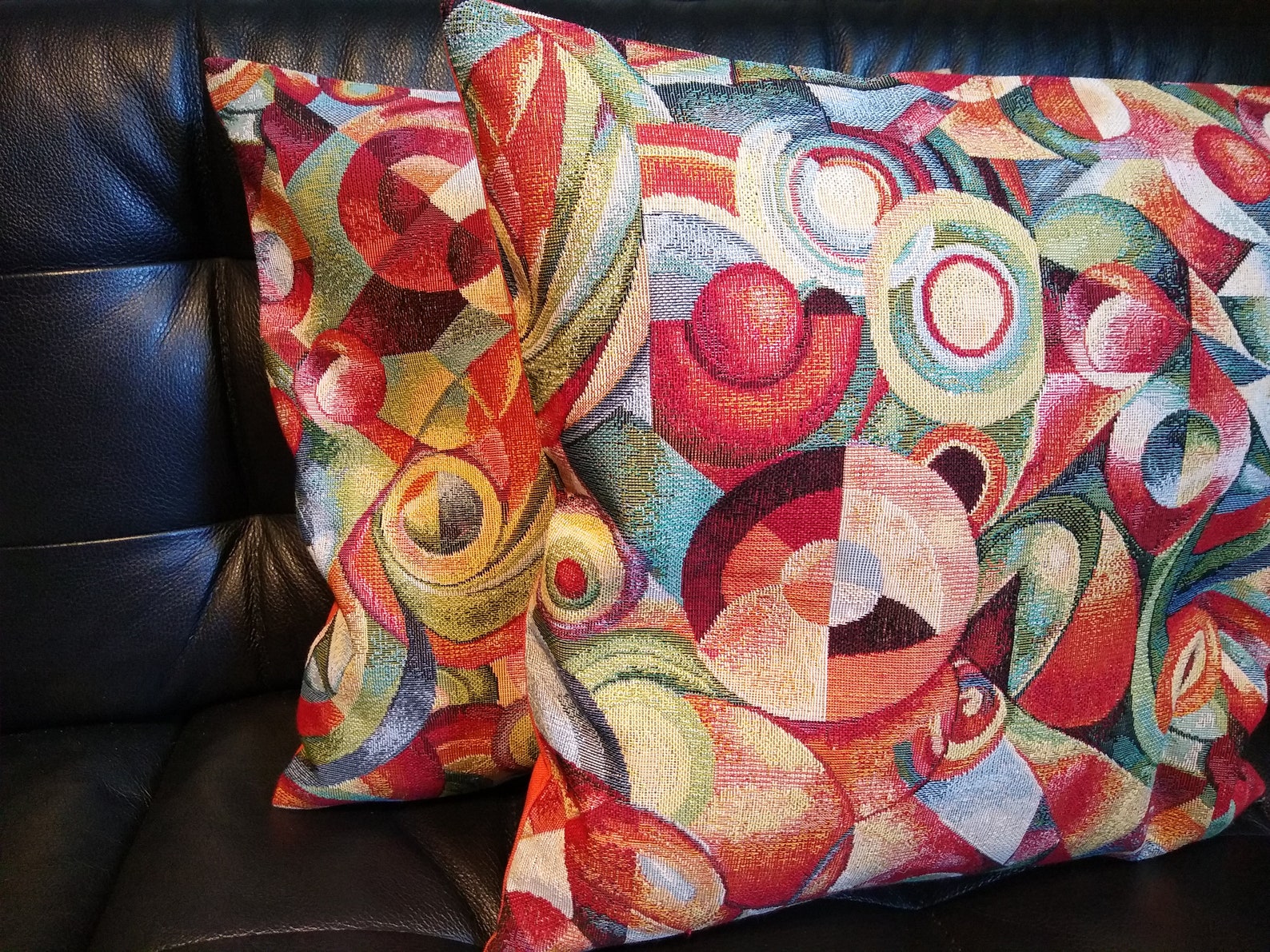 Cushion cover Picasso fabric multicolour | Etsy