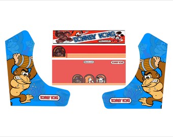 Tabletop Bartop Arcade Template - Etsy