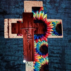 Beautiful 3D Printed Layered Cross Trio / Wall Decor/ 10 Different ...