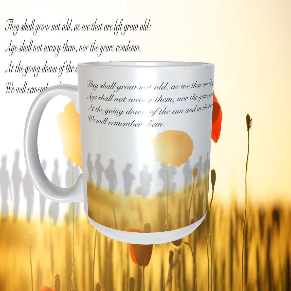 Remembrance Day Mug / 15 Oz Mug /ceramic /dishwasher Safe - Etsy UK