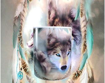 Wolf Dinnerware Set - Etsy