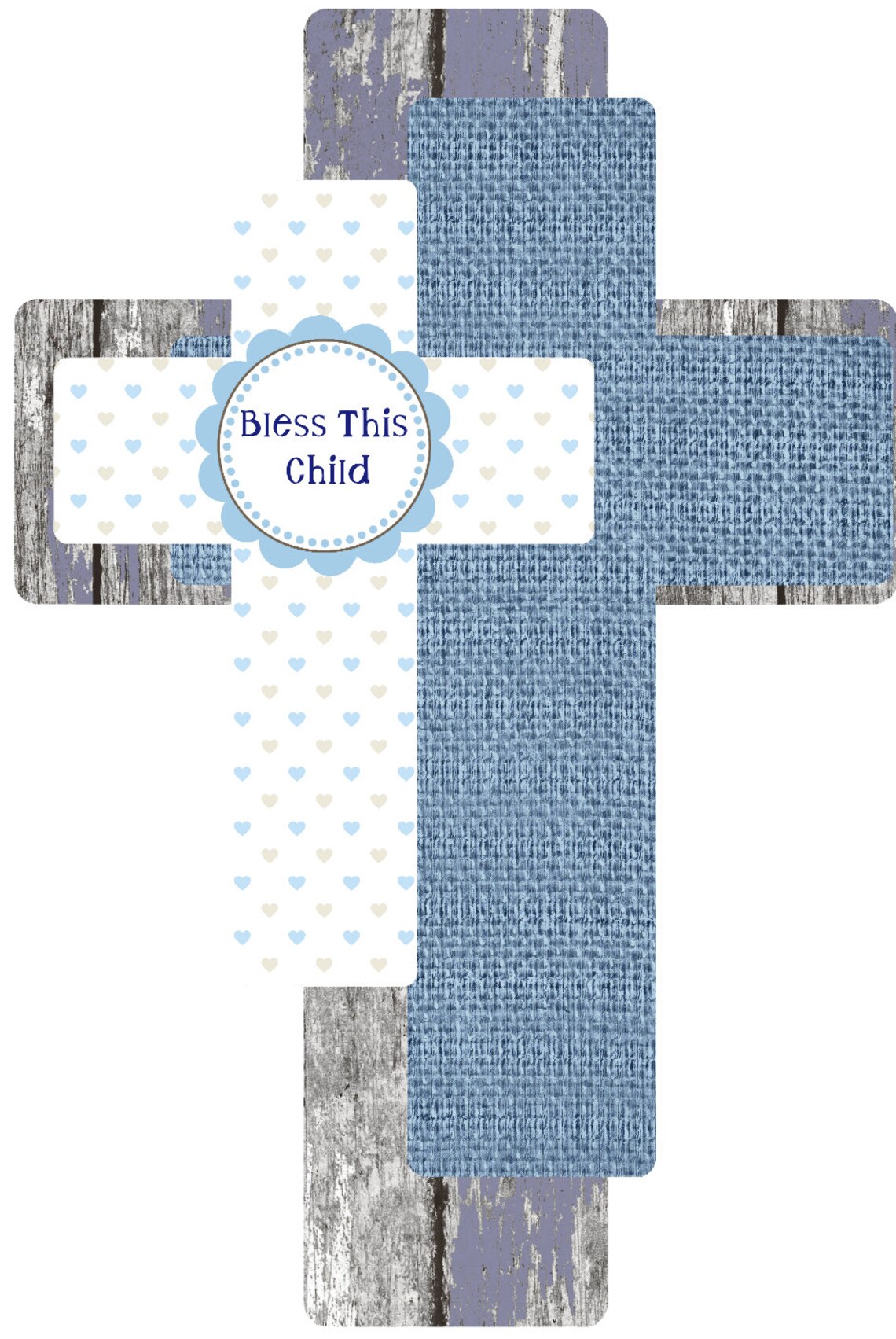 Beautiful 3D Printed Layered Cross Trio / Wall Decor/ 10 | Etsy