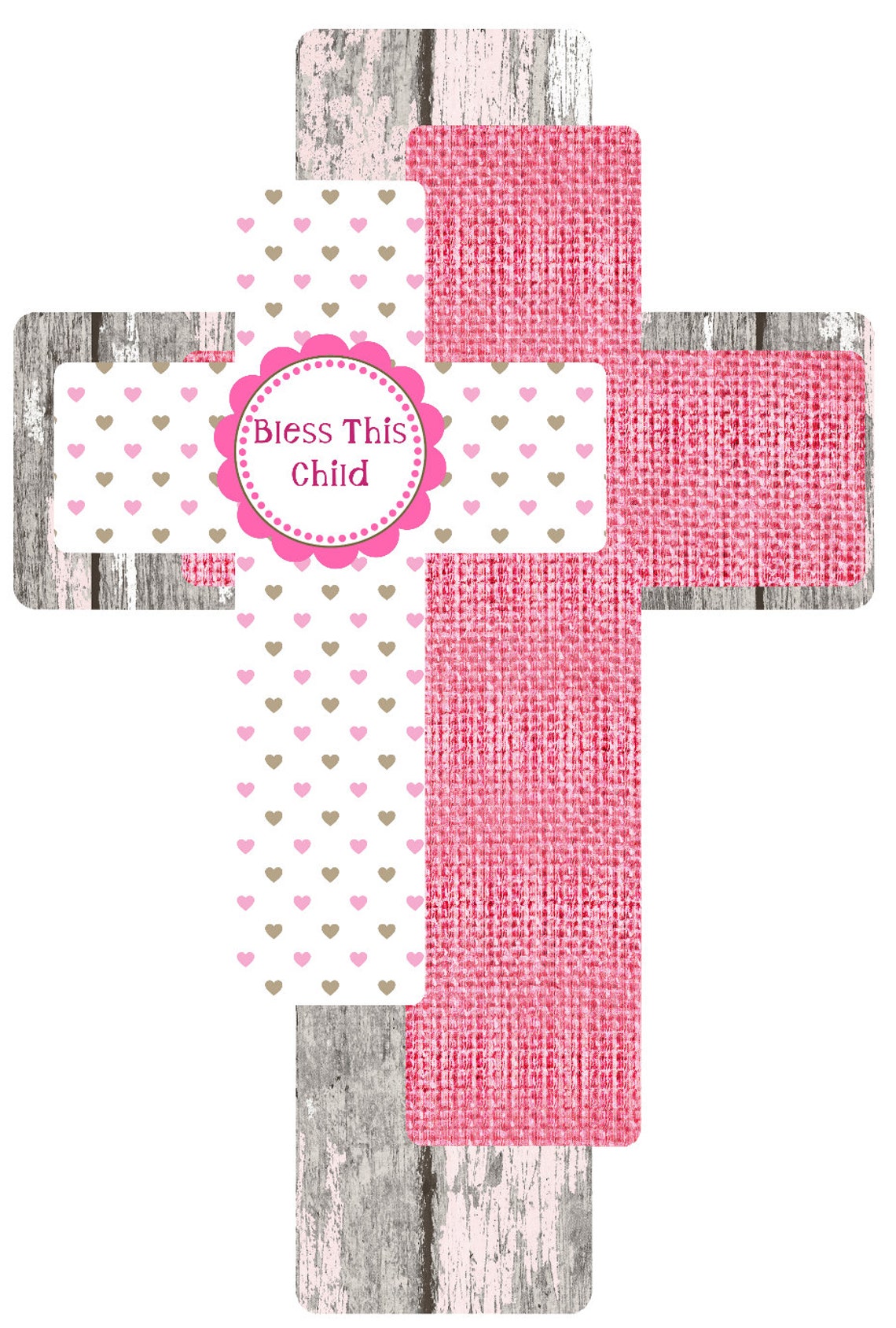 Beautiful 3D Printed Layered Cross Trio / Wall Decor/ 10 Different ...