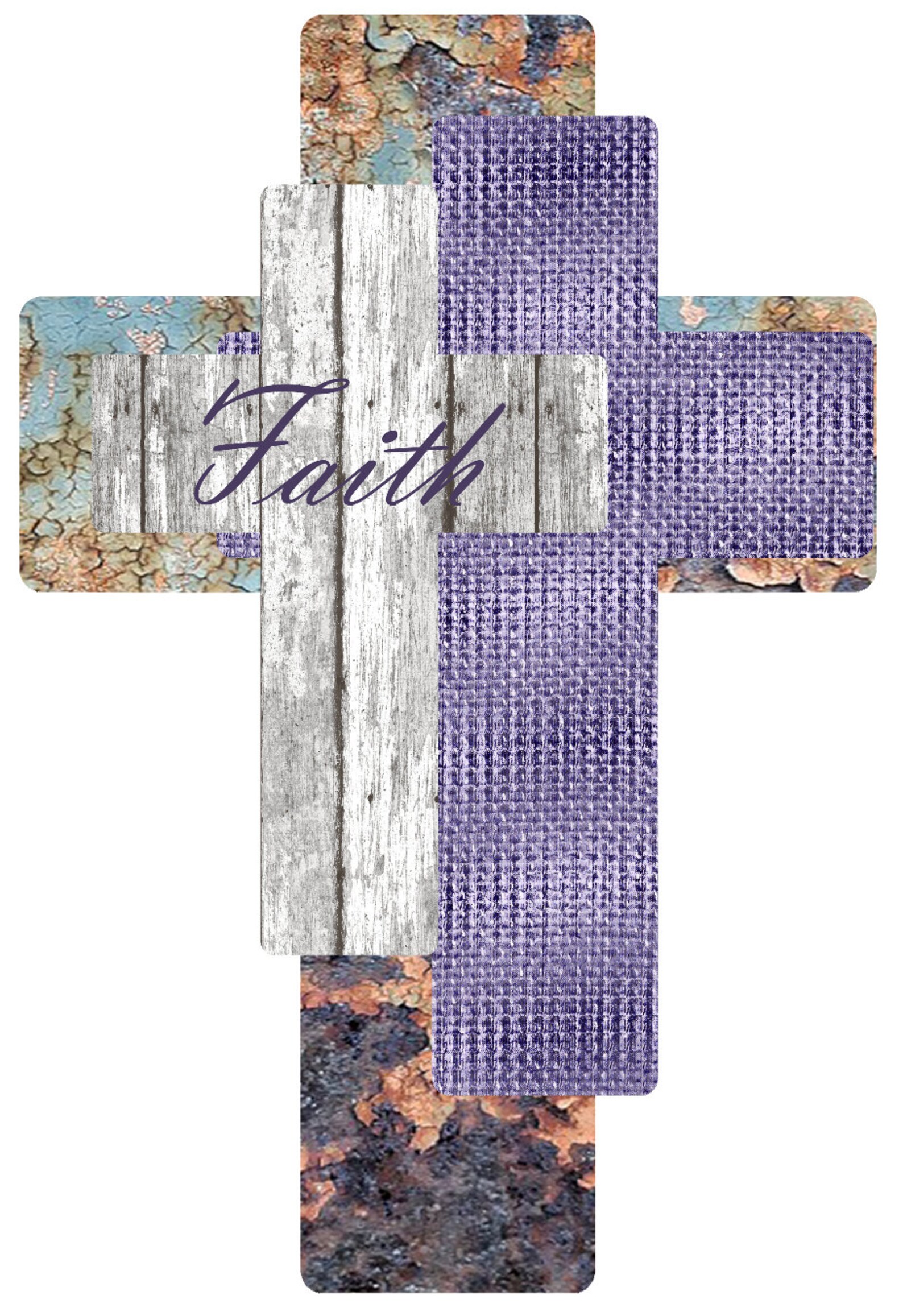 Beautiful 3D Printed Layered Cross Trio / Wall Decor/ 10 Different ...