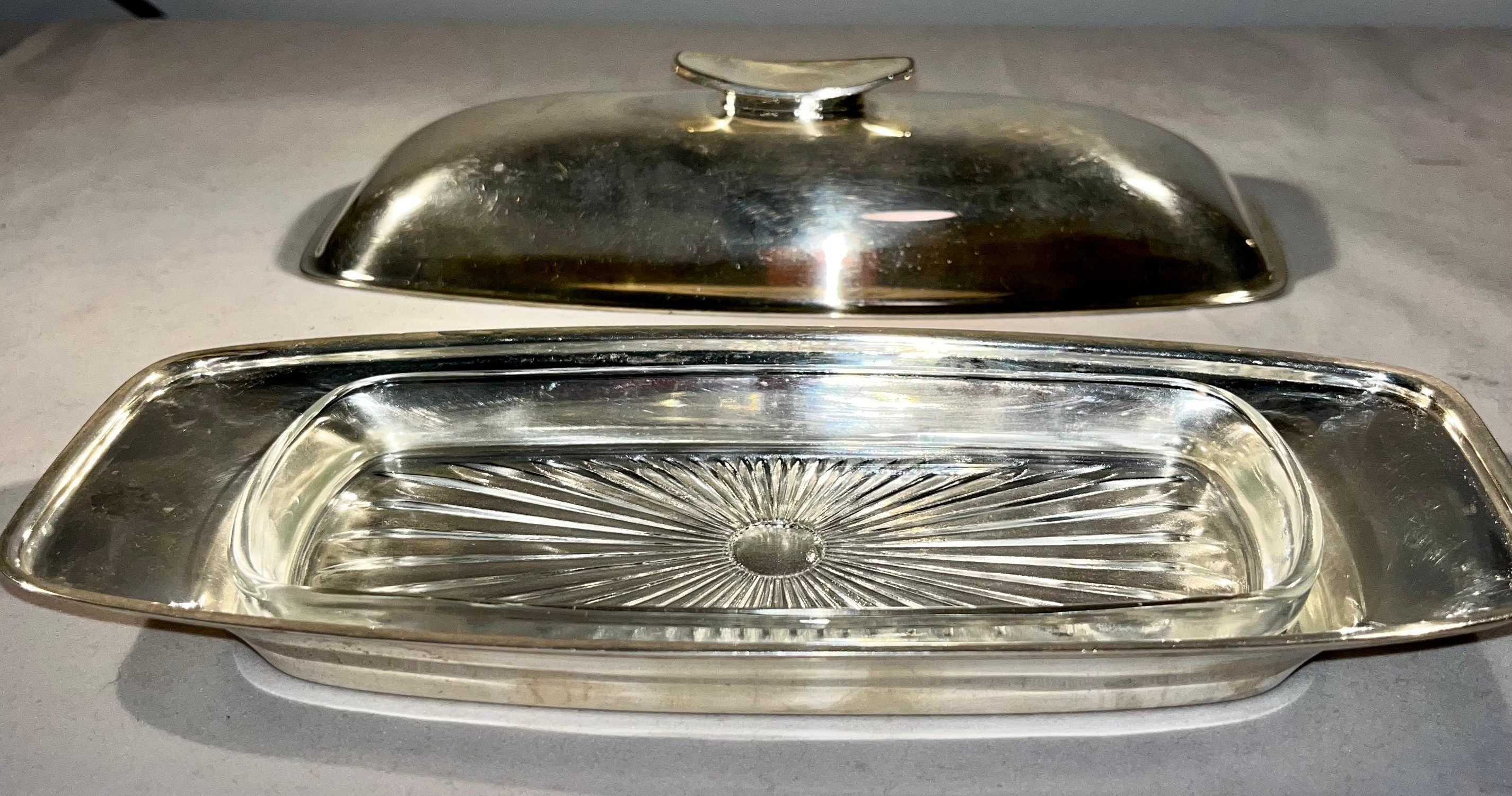 Vintage Gorham EP YC775 Silver Plate Butter Dish - Etsy