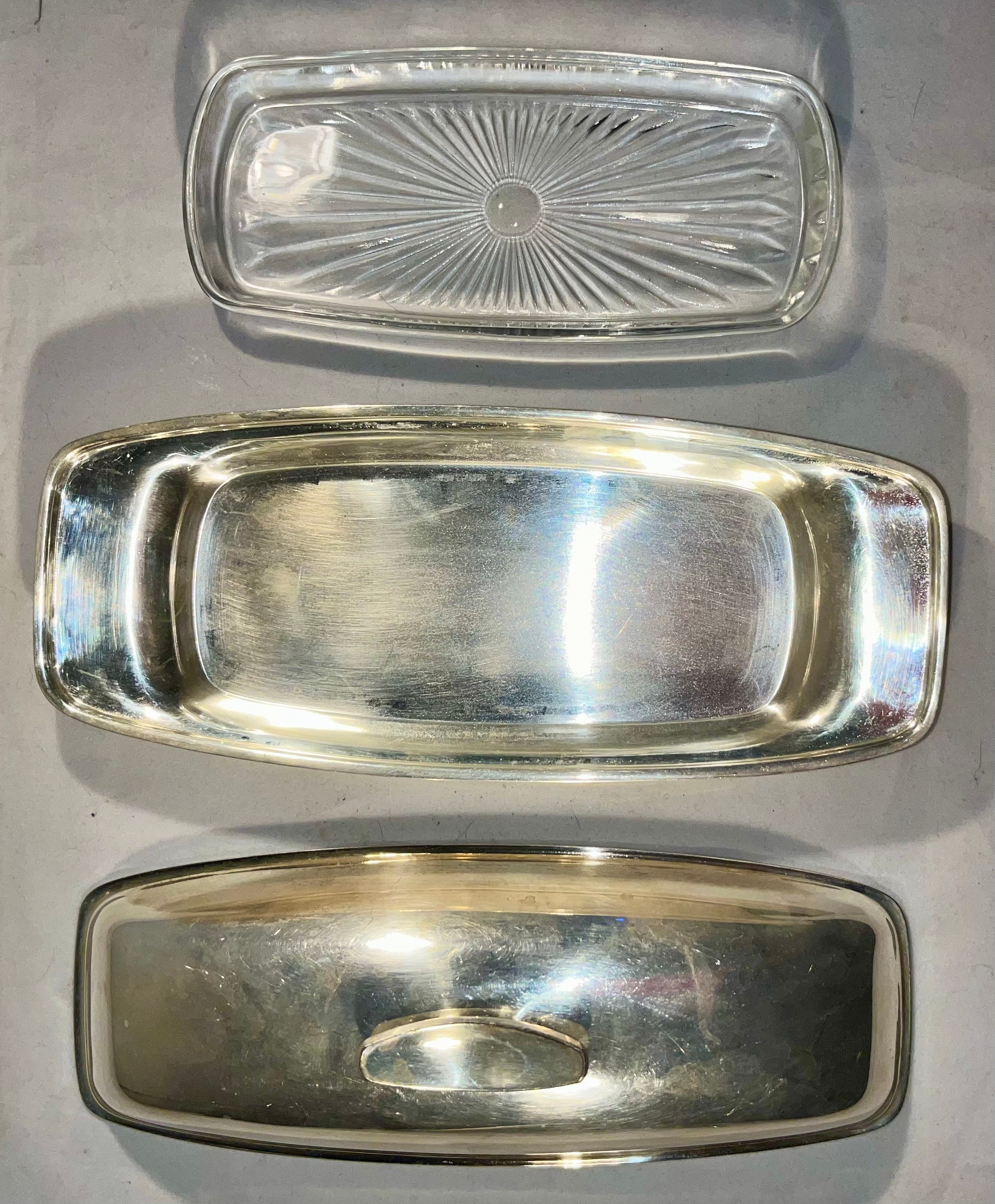 Vintage Gorham EP YC775 Silver Plate Butter Dish - Etsy