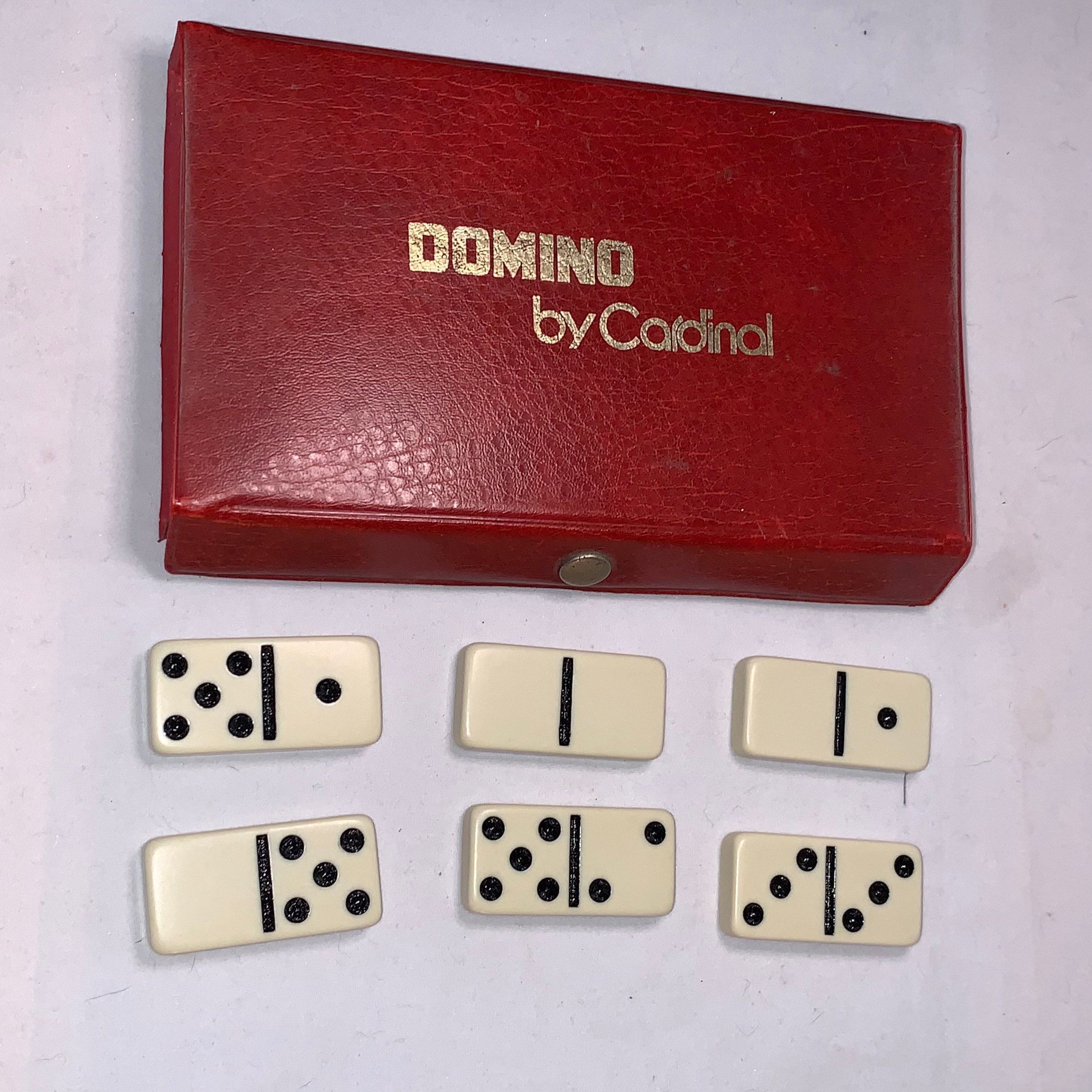 Domino Set Vintage Red Cardinal - Etsy
