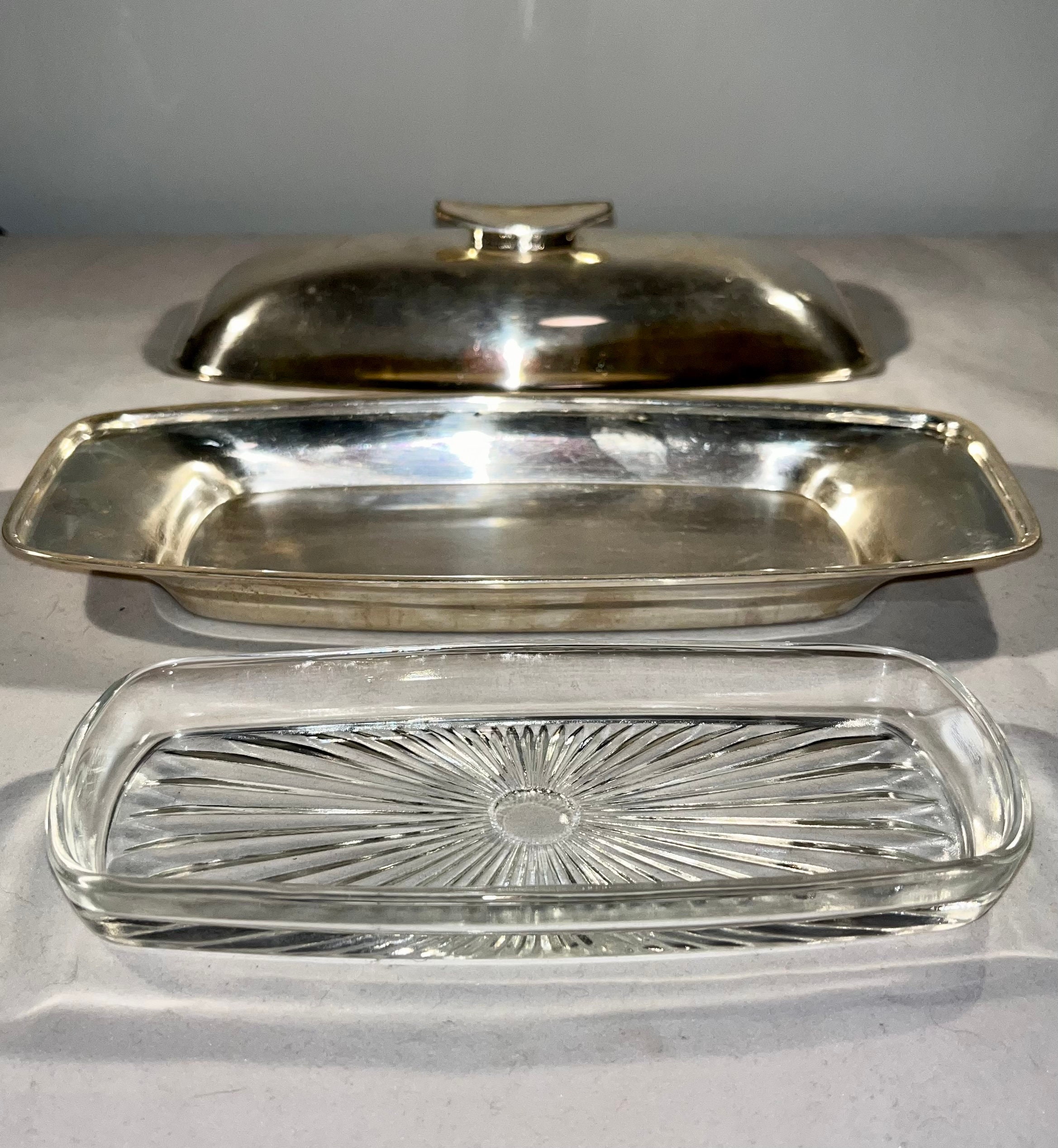 Vintage Gorham EP YC775 Silver Plate Butter Dish - Etsy