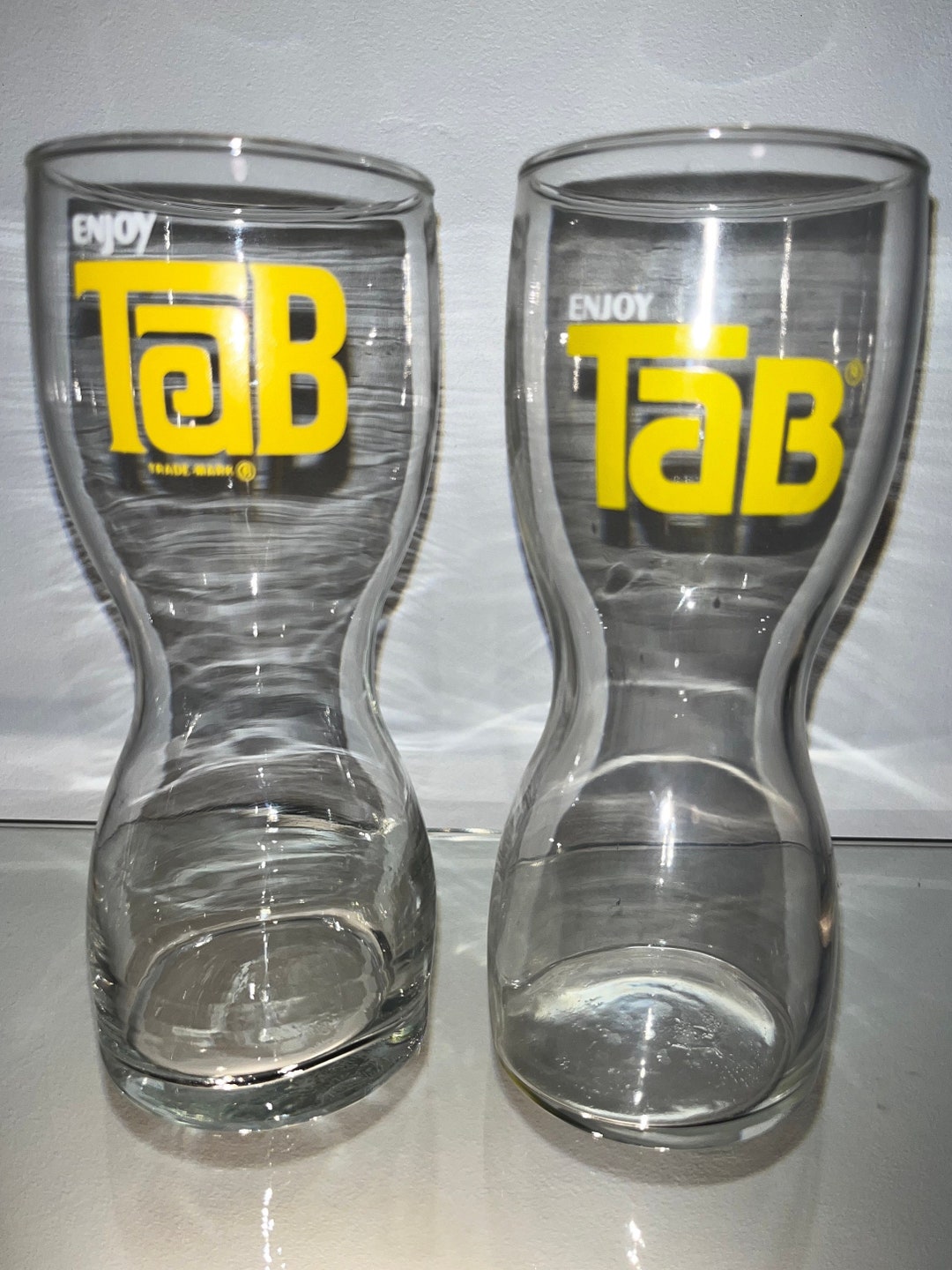 Vintage 1970s Enjoy Tab Hour Glass / Set of 2 - Etsy