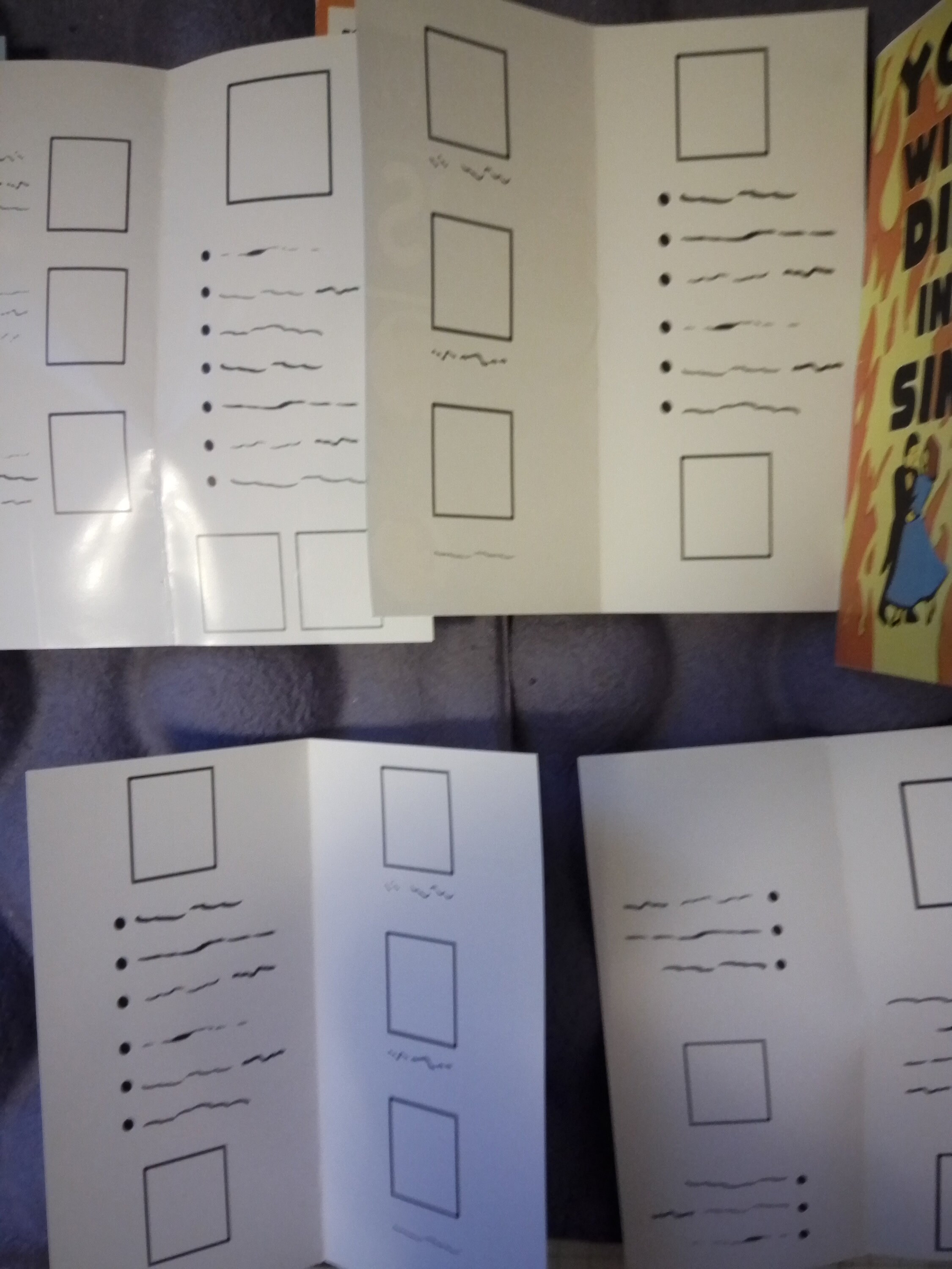 7 IRL Life-sized Paper Pamphlets Inspired From 90's Simpsons / Unique ...