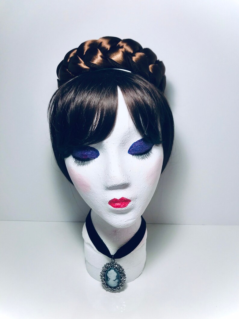 Mexican Baile Folklorico infinity base braid headpiece, trenza, tocado ...