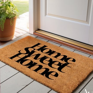 Home Sweet Home Mat Indoor/outdoor Home Mat Customize Door Mat ...
