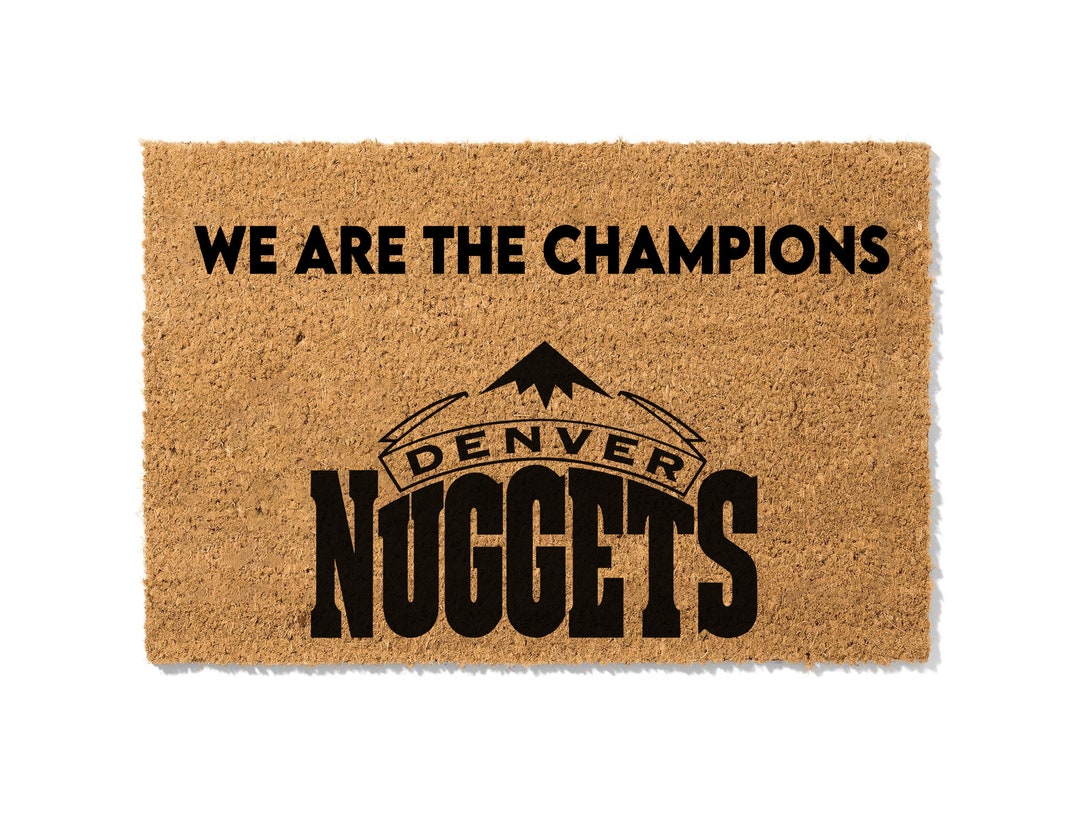 Denver Nuggets Doormat: Personalized NBA Team Coir Mat - Etsy