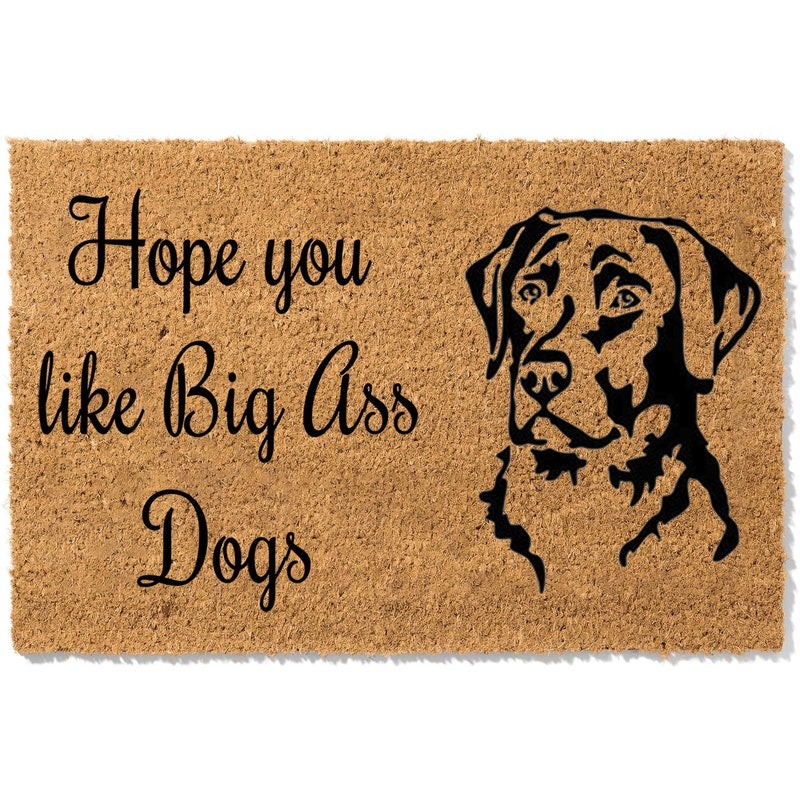 Dog Door Mat - Etsy