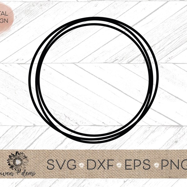 Circle Svg - Etsy