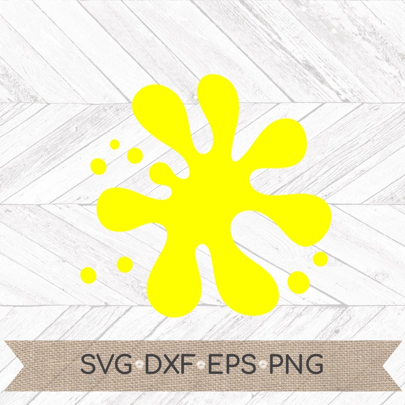 Paint Splatter Colorful SVG Colorful Paint Splatter Clip Art - Etsy