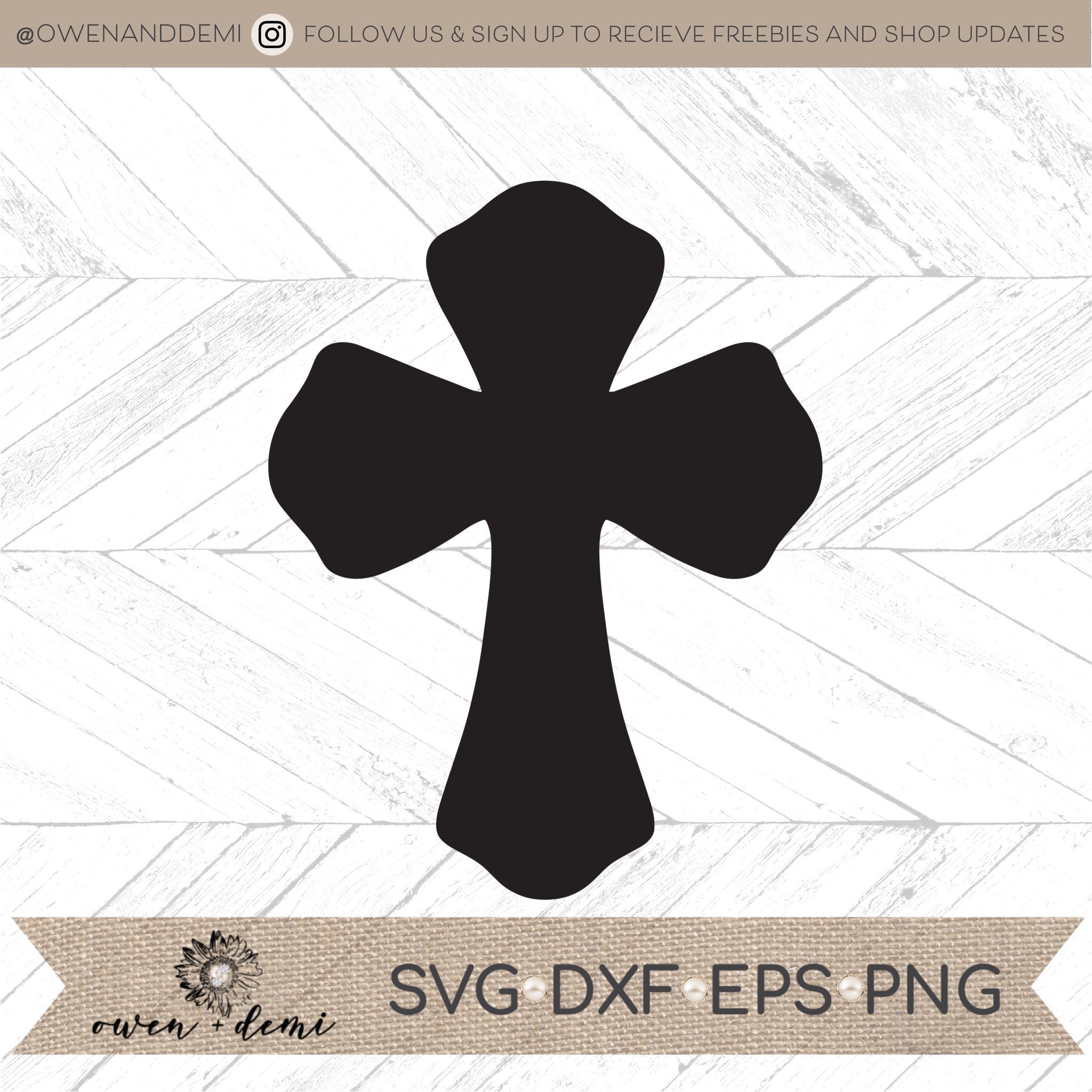 Cross bundle svg Rustic Chic Cross svg archivo decorativo | Etsy