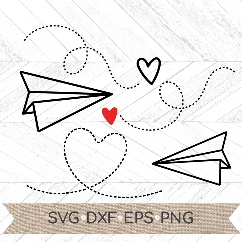 Paper Airplane Svg Bundle Svg Paper Airplane Cricut Cut | Etsy