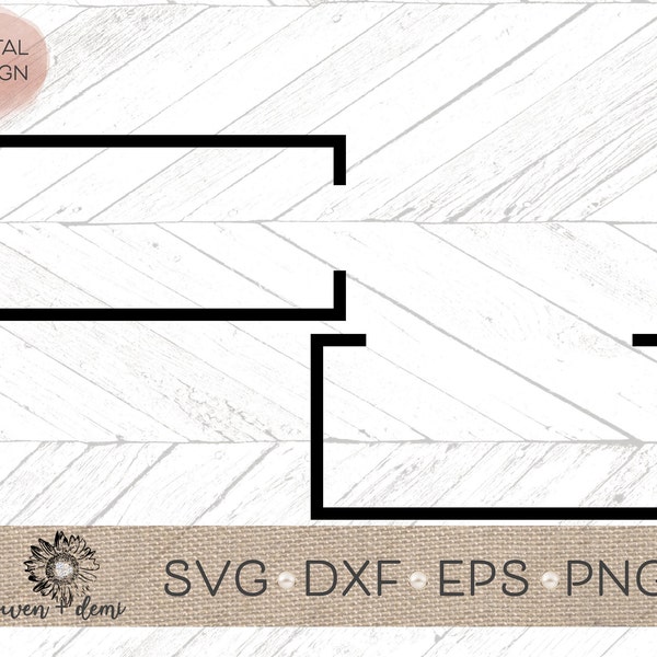 Rectangle Frame Svg - Etsy