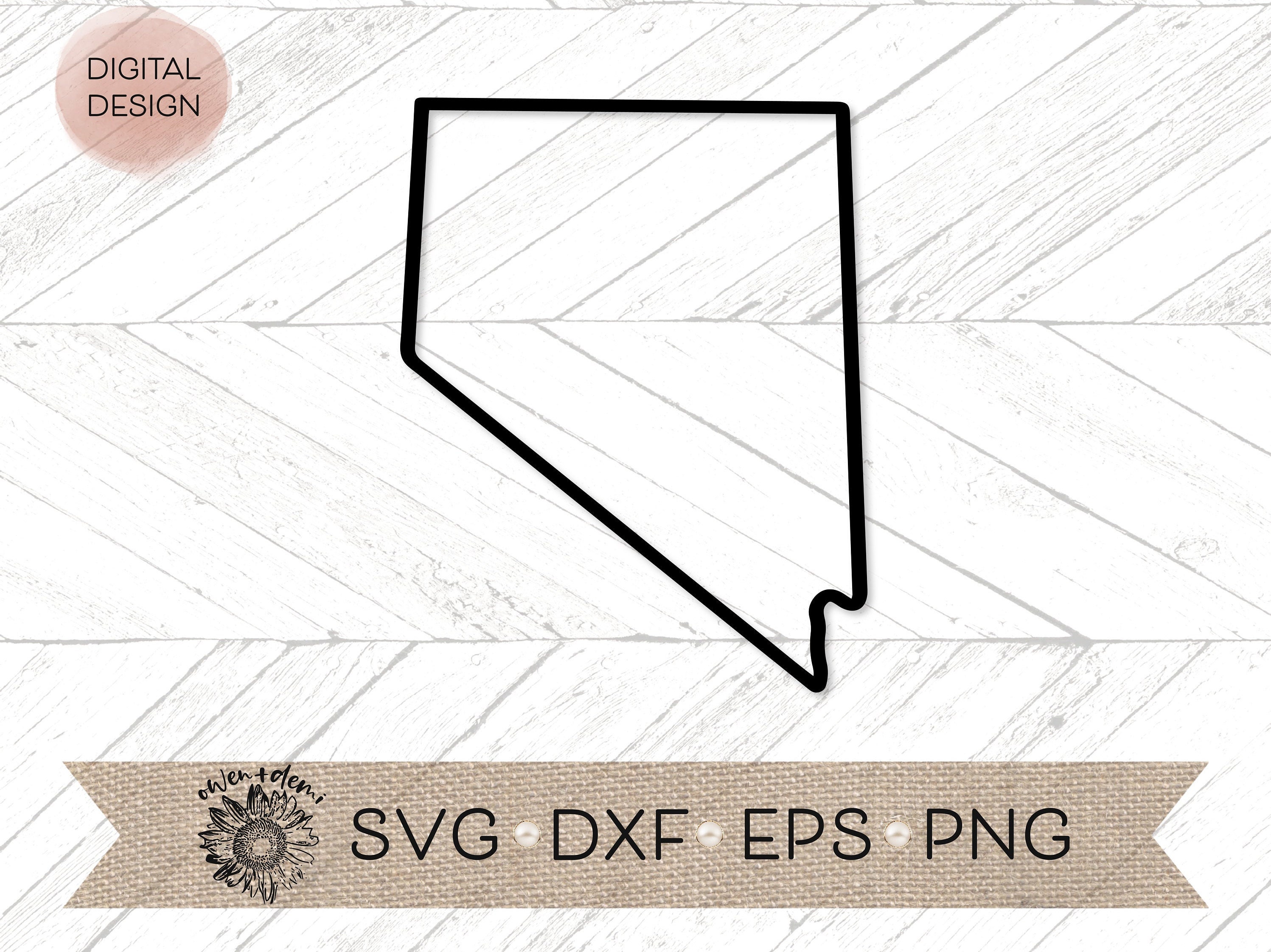 Nevada Svg Nevada Outline Svg State Svg Nevada Clipart - Etsy