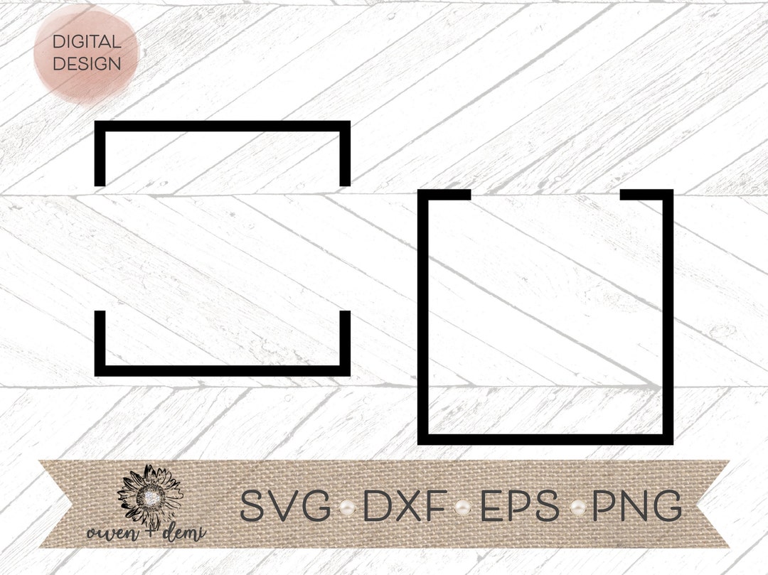 Split Square Svg Split Frame Svg Square Svg Square Cricut Svg Square ...
