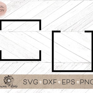 Split Square Svg Split Frame Svg Square Svg Square Cricut Svg Square ...